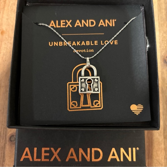 Alex and Ani | Jewelry | Alex And Ani Unbreakable Love Silver Necklace ...